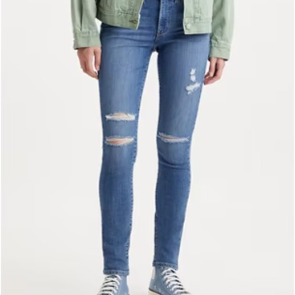 Levi's | Jeans | Levi Ripped Knee Skinny Jean | Poshmark